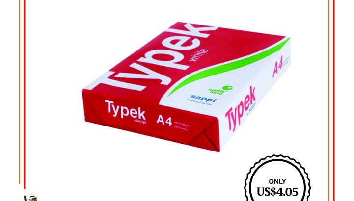 Typek A4 White Bond Paper – Pamusika.net